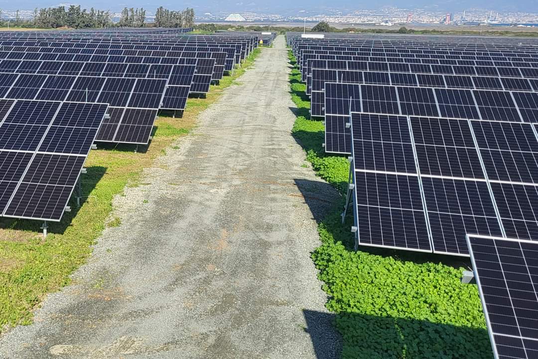 Solar Park at Akrotiri, Limassol - ERGO ENERGY CYPRUS
